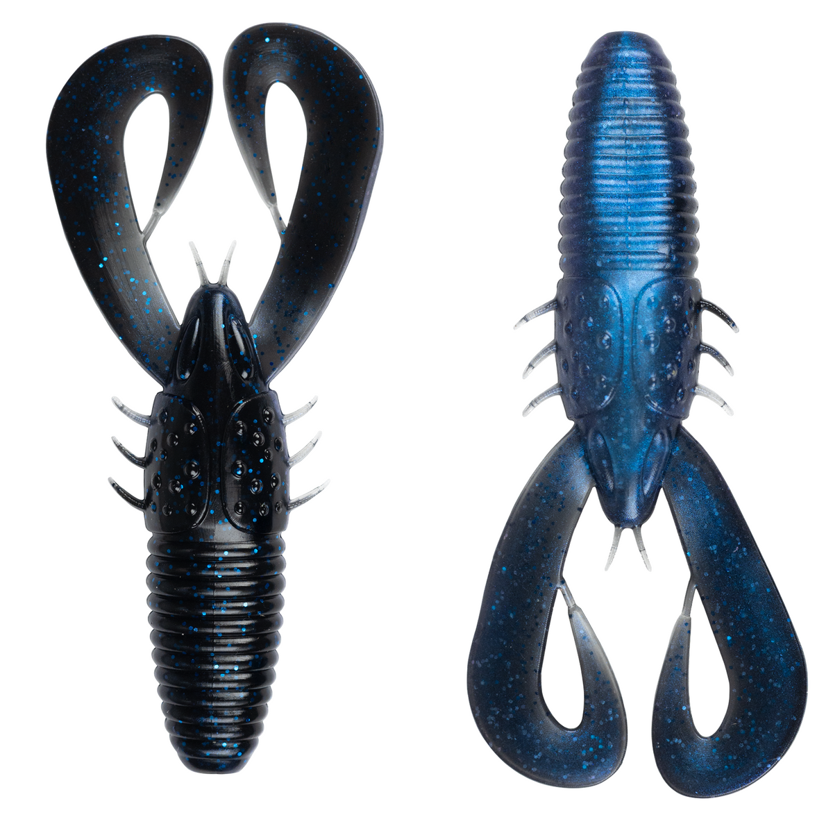 Stroker Craw - Black N Blue Flake Fishing Lure | 6th Sens... – 6th ...