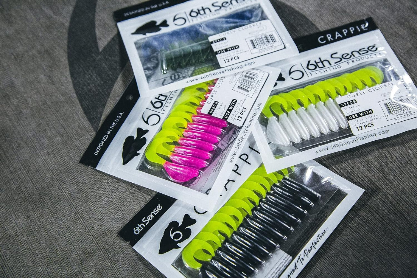 6th Sense Fishing - Crappie - Curly Clobber