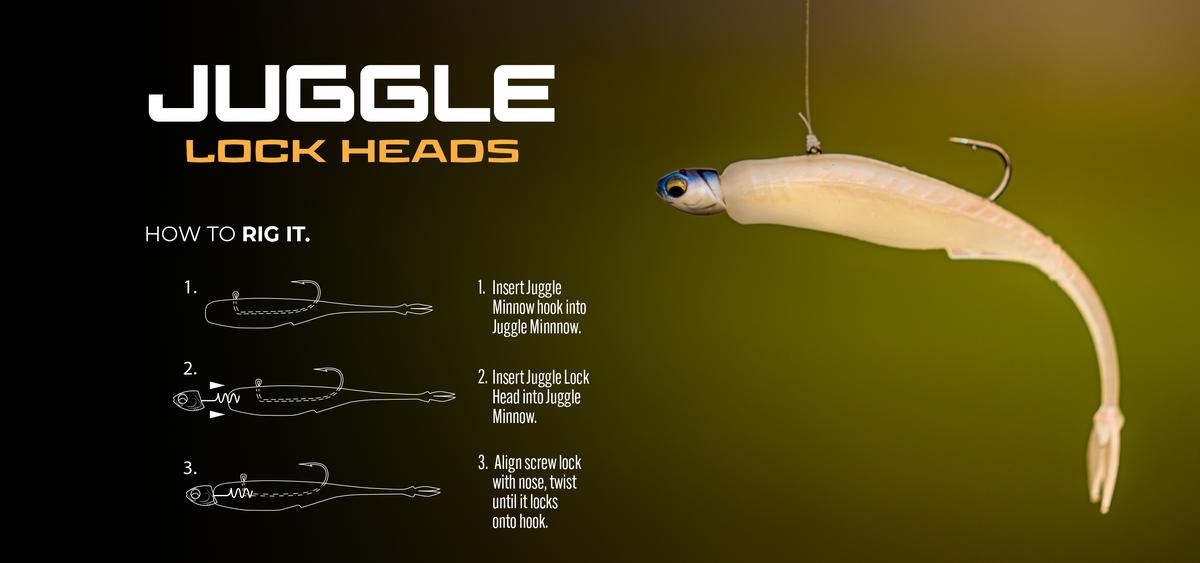 Juggle Lock Head – 6th Sense Fishing
