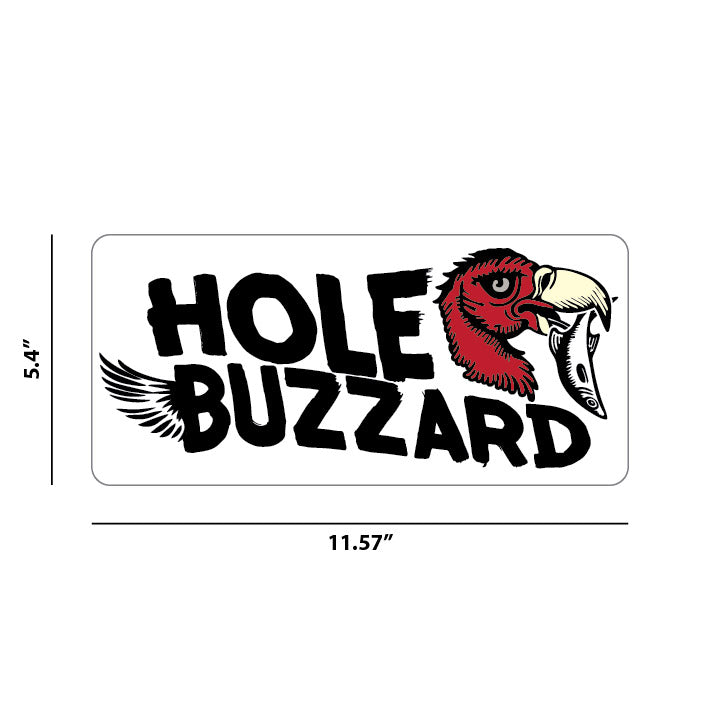 6th Sense Fishing - Gear - Decal - The Hole Buzzard
