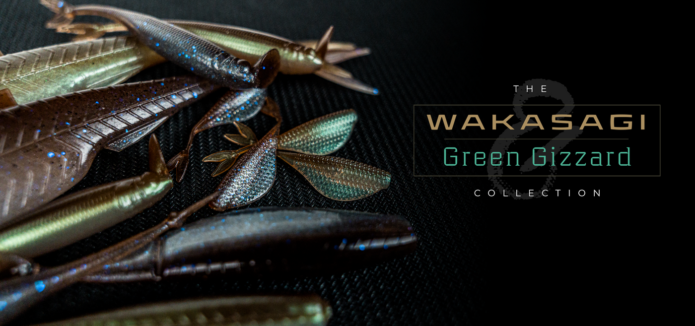 Wakasagi & Green Gizzard – 6th Sense Fishing