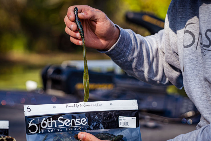 6th Sense Fishing - Soft Plastic - 10in Ridge Worm