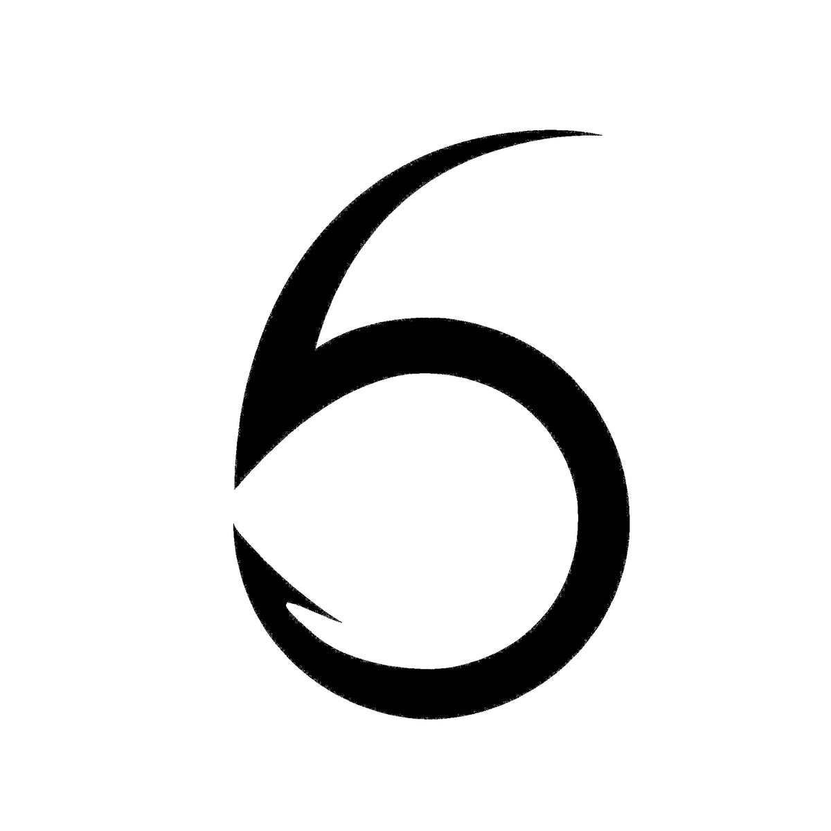 6th Sense Fishing - Gear - 'The BIG 6' Decal