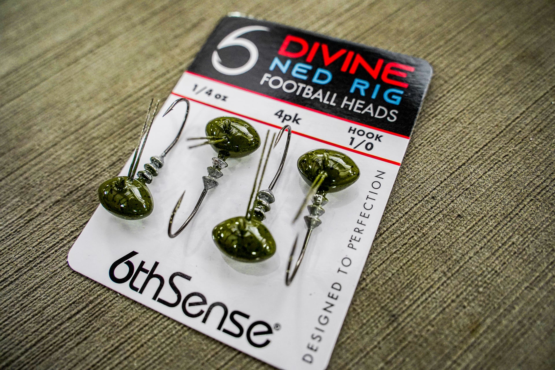 6th Sense Fishing - Terminal Tackle - Divine Ned Football Jig Heads