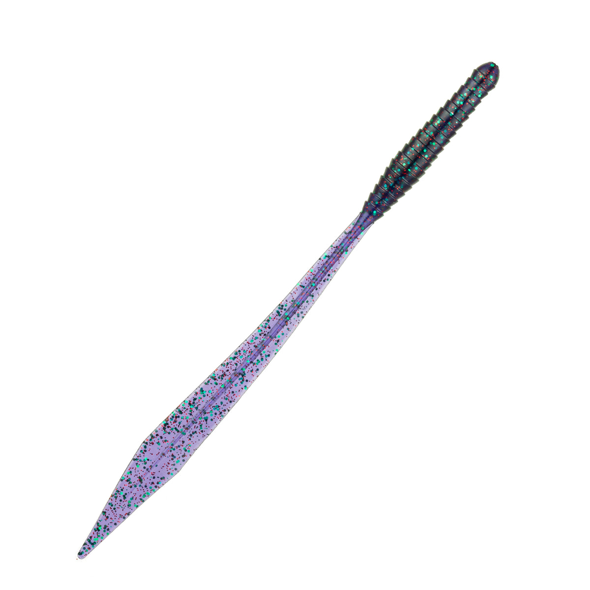 Ridge Worm - Junebug Red Fishing Lure | 6th Sense Fishing